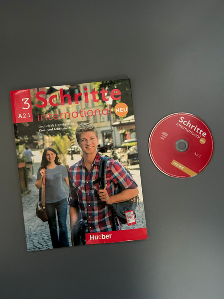 Schritte International A2.1 Kursbuch und Arbeitsbuch (+CD) - купить с ...