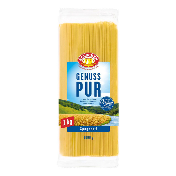 Макаронные изделия 3 Glocken Genuss Pur Spaghetti Спагетти 1 кг купить ...