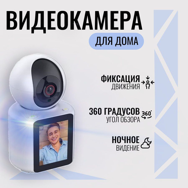 Видеоняня беспроводная с монитором Wi-Fi 2.4.G - купить с доставкой по ...