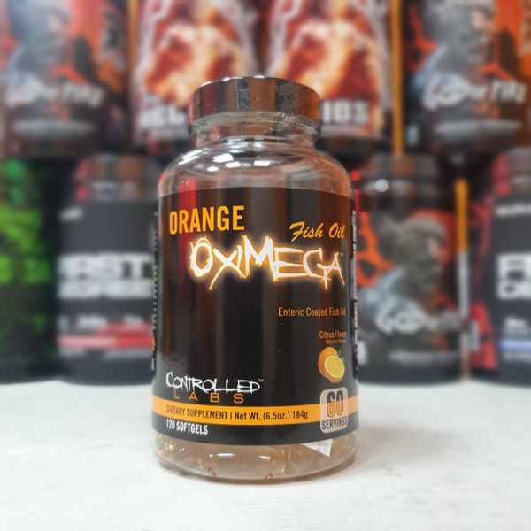 Controlled Labs Orange Oximega 120caps Жирные кислоты купить на OZON по ...