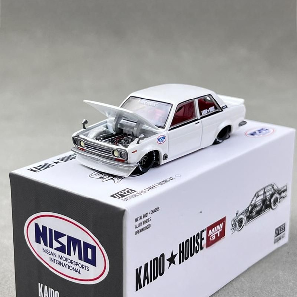 Машинка KAIDO HOUSE Mini Gt 1/64 KHMG122 Datsun 510 Street Nismo V2 ...