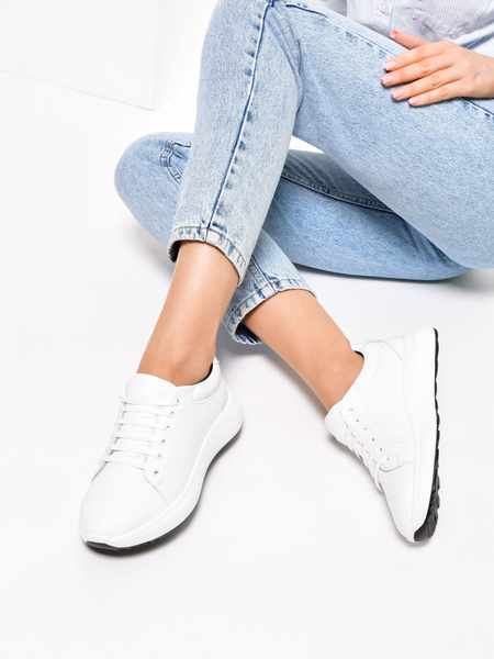 Кроссовки Женский BELWEST Натуральная кожа, размер 37 H На любой сезон Шнурки Беларусь купить c ...