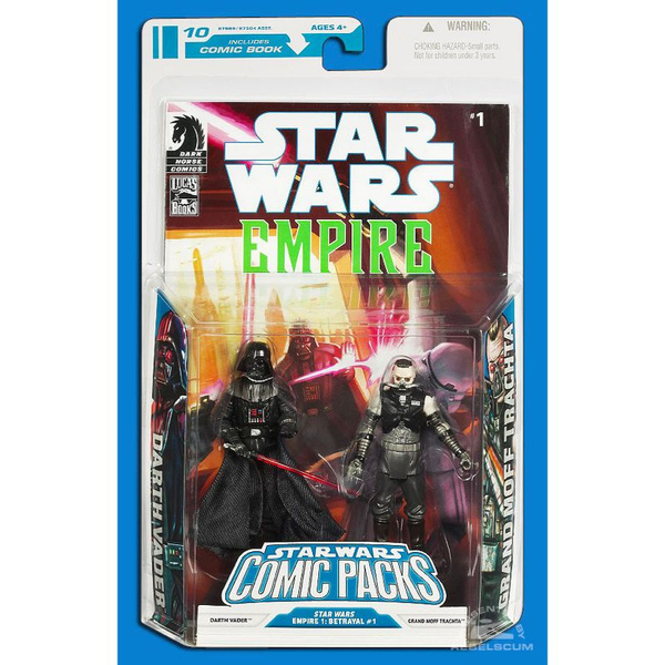Фигурка Hasbro Star Wars Comic Packs Darth Vader & Grand Moff Trachta ...