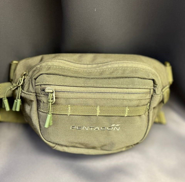 Поясная сумка PENTAGON Tactical Modular Fanny pack (Олива, 400-470-190 ...
