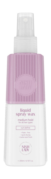 NISHLADY Жидкий воск-спрей для волос Liquid Spray Wax, 200 мл - купить ...