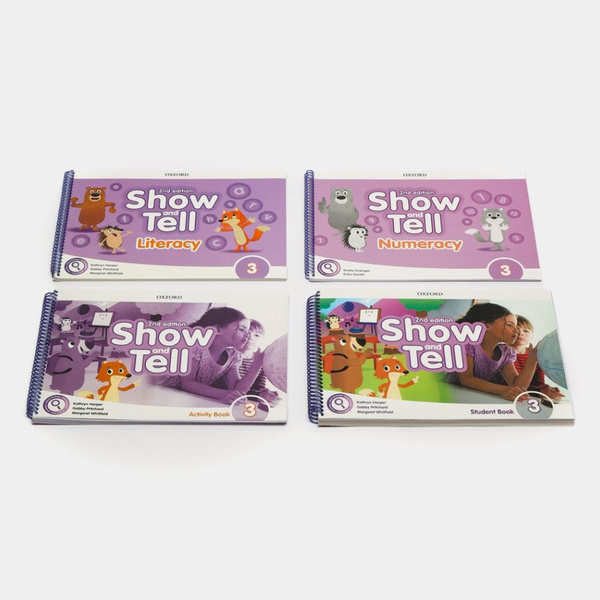 Show and Tell 3 - 2nd edition. (Student's Book + Activity Book ...