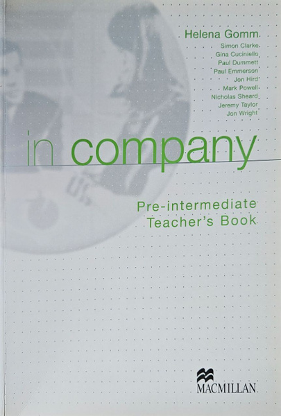 In company. Pre-intermediate. Teacher's Book (Книга для учителя ...
