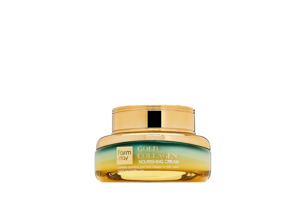 Питательный крем с золотом и коллагеном / Farm Stay, Gold Collagen ...