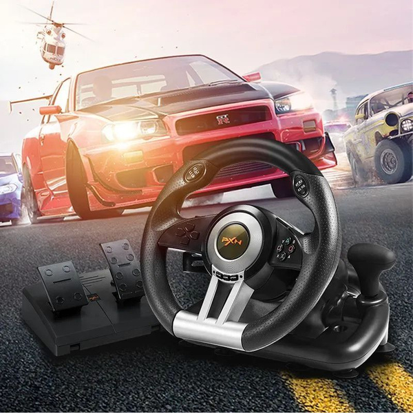 Игровой руль PXN V3 Pro для ПК, PS3, PS4, XBox One, Nintendo Switch ...