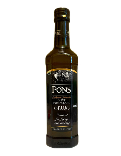 Оливковое масло Pons Pomace для жарки рафинированное, Испания, 500 мл ...