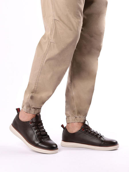 Кеды Мужской Instreet Искусственная кожа, размер 44 6 На любой сезон Шнурки Без каблука Россия ...