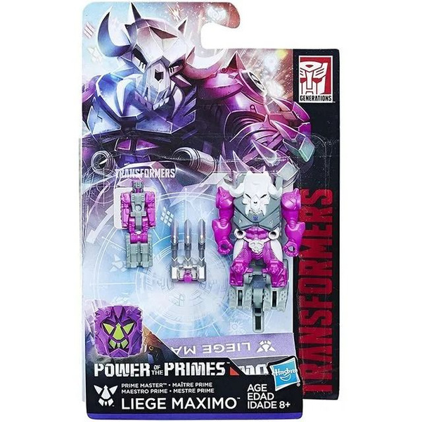 Фигурки Трансформеры Hasbro Power Of The Primes Liege Maximo 8cm/5cm ...