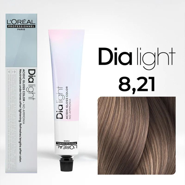 Loreal Dia Light 8/21 краска 50мл - купить с доставкой по выгодным ...