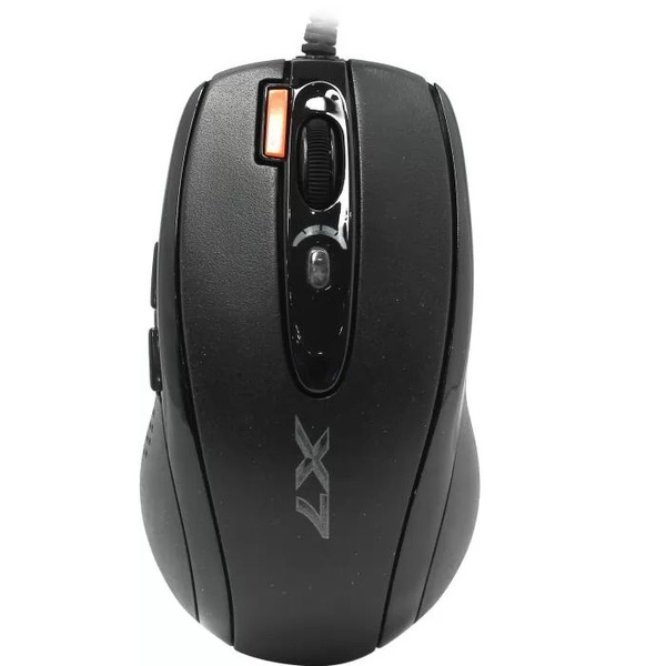 Мышь проводная A4Tech X-7120 X-710BK+X7-200MP X-7120, черный - купить ...