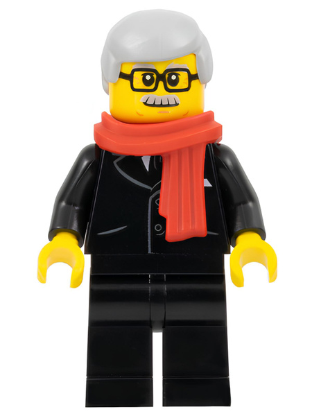 Минифигурка Lego Mayor, Lion Dance, Red Scarf, Black Suit hol175 N ...