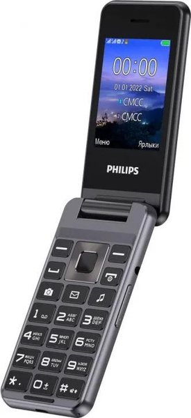 Мобильный телефон Philips E2601, темно-серый - купить по выгодной цене ...