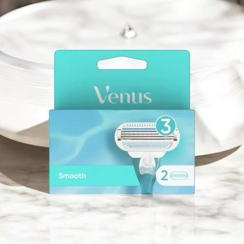 Сменные кассеты для женских бритв Venus Smooth 2 шт. - купить с ...