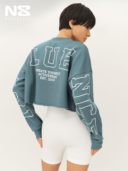 Свитшот NEVERLATE купить на OZON по низкой цене (1458402097)