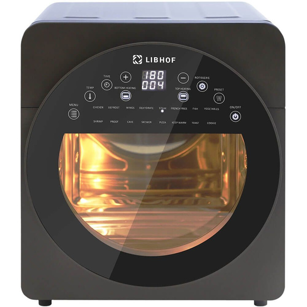 Libhof Аэрогриль AFN-317, черный купить на OZON по низкой цене (1690331086)