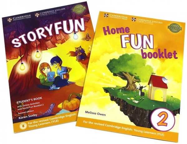 Storyfun 2 second edition + Home fun booklet ( Учебник + тетрадь + диск ...