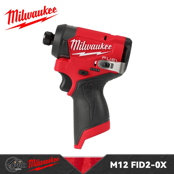 Бесщеточный четырехрежимный аккумуляторный ударный шуруповерт Milwaukee ...