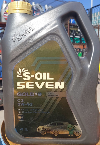 Масло моторное S-OIL SEVEN 5W-40 Синтетическое - купить в интернет-магазине OZON (1698662338)