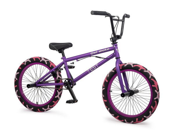 Трюковой велосипед bmx бмх фиолетовый 20 дюймов - купить по выгодной ...