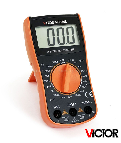 Мультиметр Victor VC830L купить на OZON по низкой цене (1686262896)