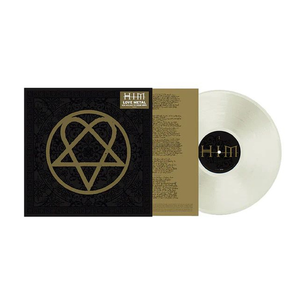 Прозрачный винил HIM - Love Metal LP (Limited USA Edition) Хим ...