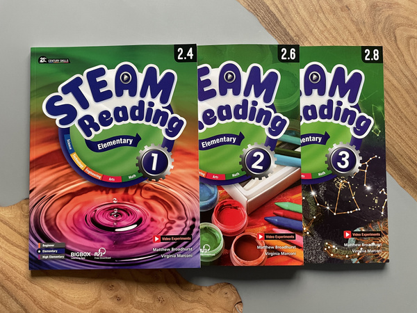 Steam Reading Elementary 1,2,3 купить на OZON по низкой цене (1712306089)