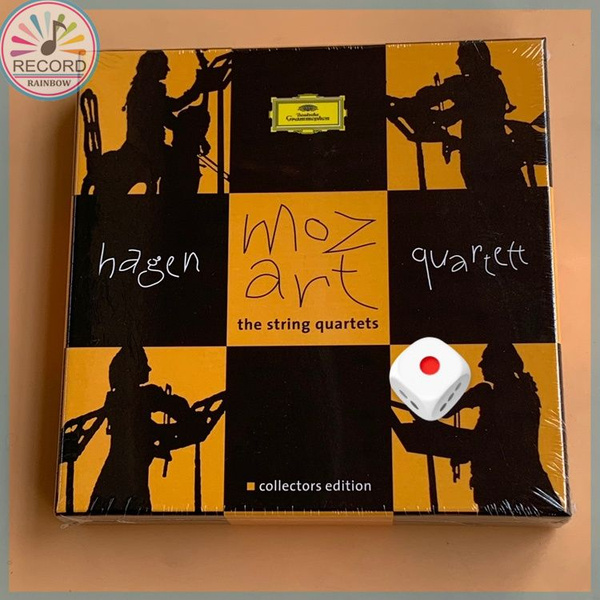 Mozart The String Quartets Hagen Quartett Collectors Edition 2006 7CD настоящий Герметичная ...