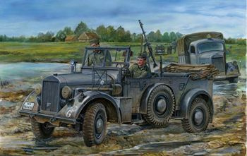 CB35175 Bronco Немецкий армейский легковой автомобиль (m.E.Pkw) Kfz. 12 ...