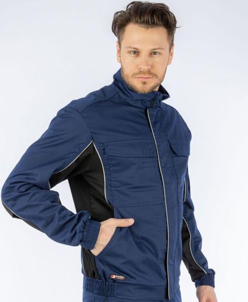 Куртка рабочая мужская летняя спецодежда ИТР, KS201, BRODEKS купить на OZON по низкой цене ...