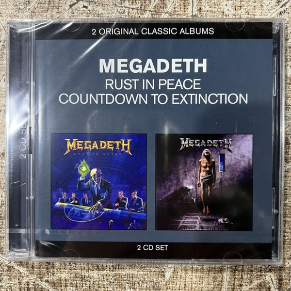 CD Музыка CD Megadeth - Rust In Peace / Countdown To Extinction ...
