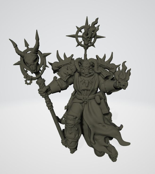 Миниатюра Warhammer Chaos Space Marines Master of Possession Proxy ...