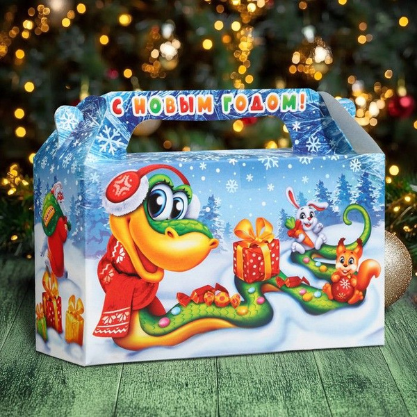 Новогодний подарок, сладкий, детский "Улыбка", конфеты, 500 г купить на ...