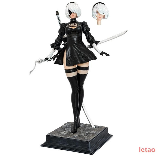 Аниме-фигурка NieR: Automata 2B 27cm letao купить на OZON по низкой цене (1724228780)