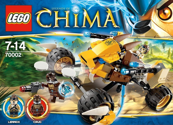 Конструктор LEGO Legends of Chima 70002 Лев Леннокс атакует купить на ...
