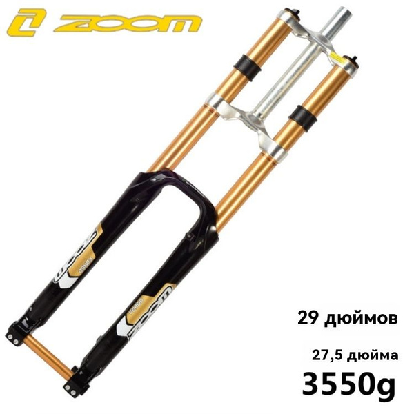ZOOM Fork 680DH 27.5 дюймов Скоростной спуск MTB Горный велосипед Вилка ...