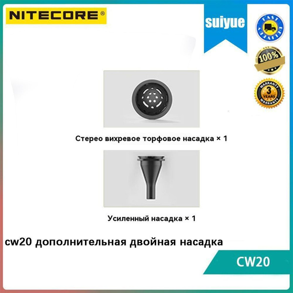 NITECORE CW20 Многофункциональный карманный фотовентилятор Canon Sony ...