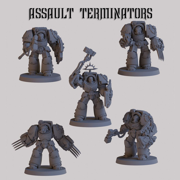 Adeptus Astartes: Assault Terminator Squad / Адептус Астартес: Отряд ...