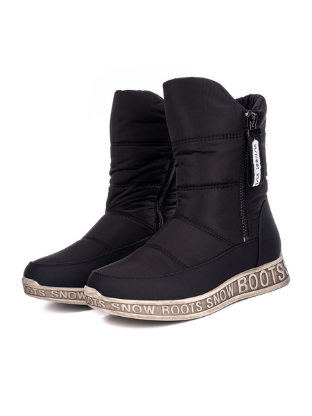 Ботинки Женский Instreet черный, размер 38 Зима 6 Молния Платформа купить c доставкой на OZON по ...