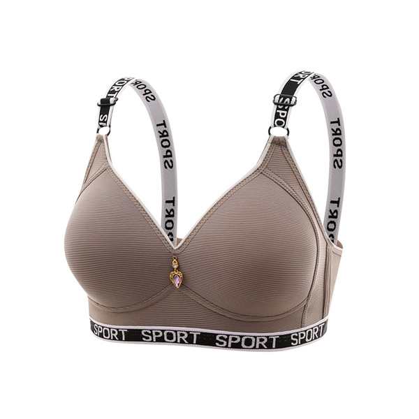 Бюстгальтер Женский с модифицируемыми лямками, размер 90C темно-серый ...