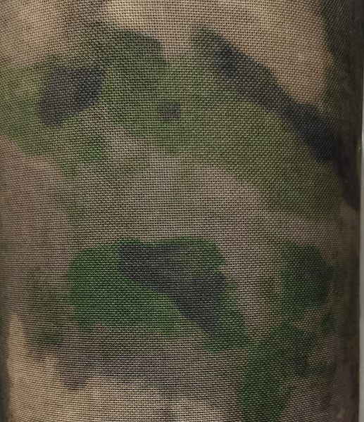 Ткань Оксфорд 600d ПВХ камуфляж мох зеленый, водоотталкивающая / Ткань для шитья, рукоделия ...