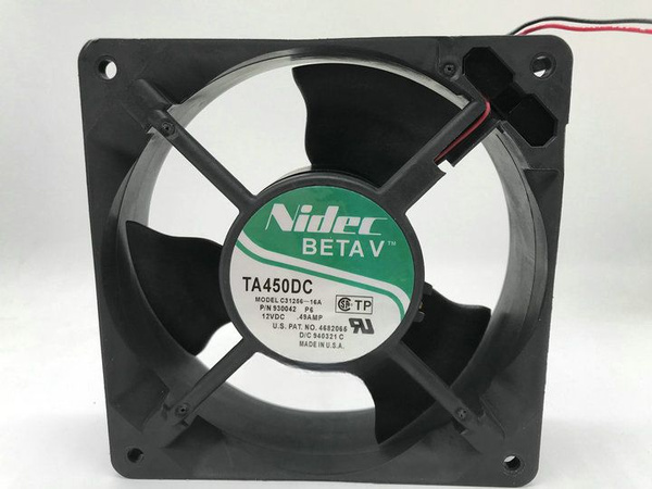 Nidec TA450DC C31256- 16A DC12V вентилятор охлаждения купить на OZON по ...