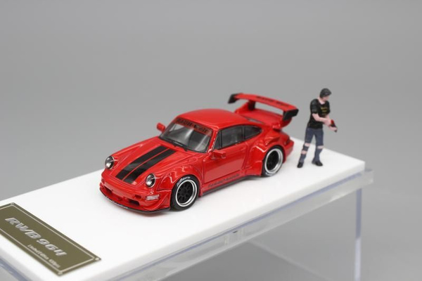 Машинка Star Model 1/64 Porsche RWB964 Doll Edition Red Die-cast Alloy ...