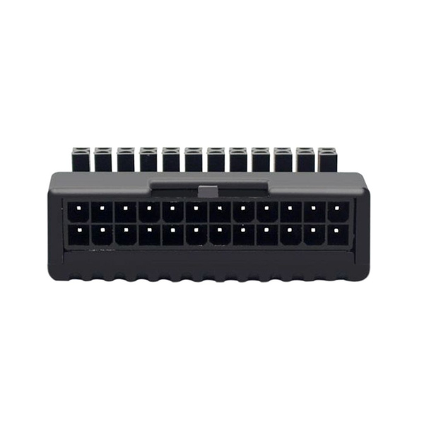 1 материнская плата ATX 24P блок питания поворотный разъем 90 градусов DIY монтажные ...