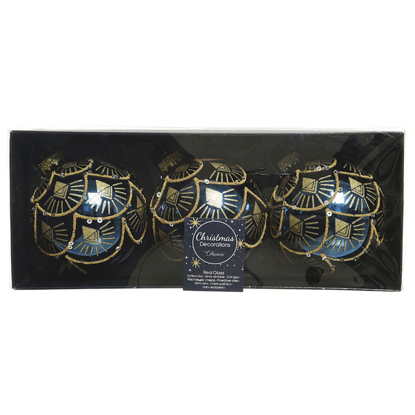 Набор ёлочных шаров Kaemingk, диаметр 8 см, купить c доставкой на OZON по низкой цене (1757284608)