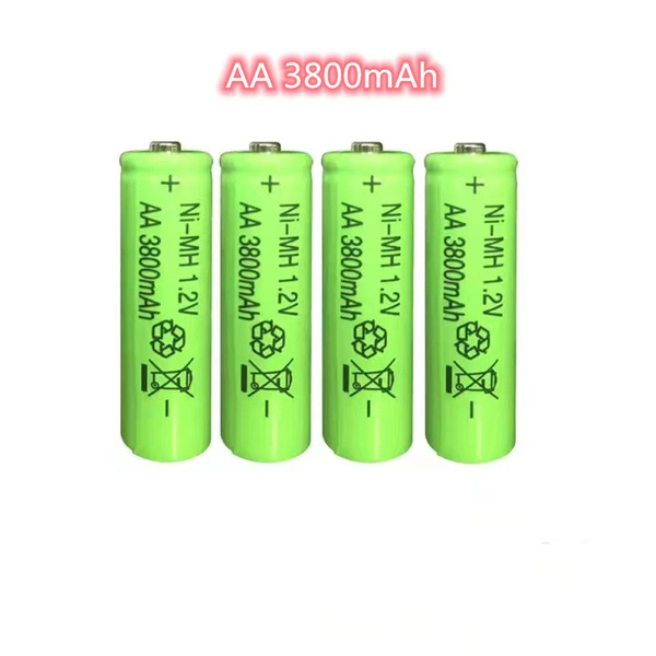 4шт 1.5V AA Аккумулятор 3800 mAh Зарядный аккумулятор NI - MH купить на ...