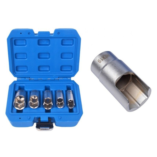 Набор головок разрезных, 3/8" 5предметов ROCKFORCE купить на OZON по низкой цене (1760945952)